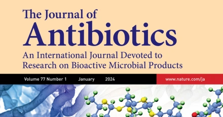 The Journal of Antibiotics | The Society for Actinomycetes Japan (SAJ)